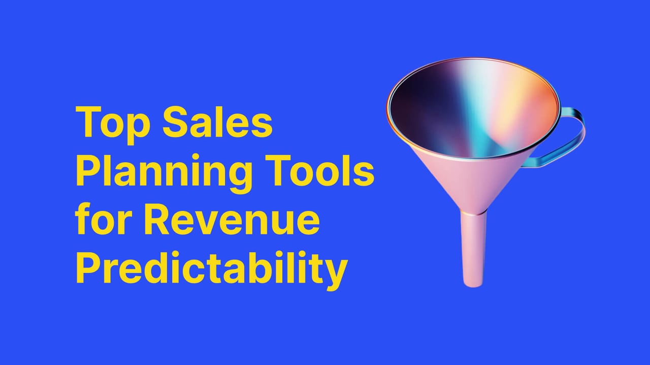 Top Sales Planning Tools for Revenue Predictability and Profitability ...