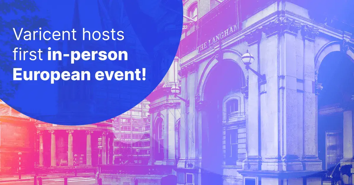Varicent Elevate Announcement | In-Person EMEA Event